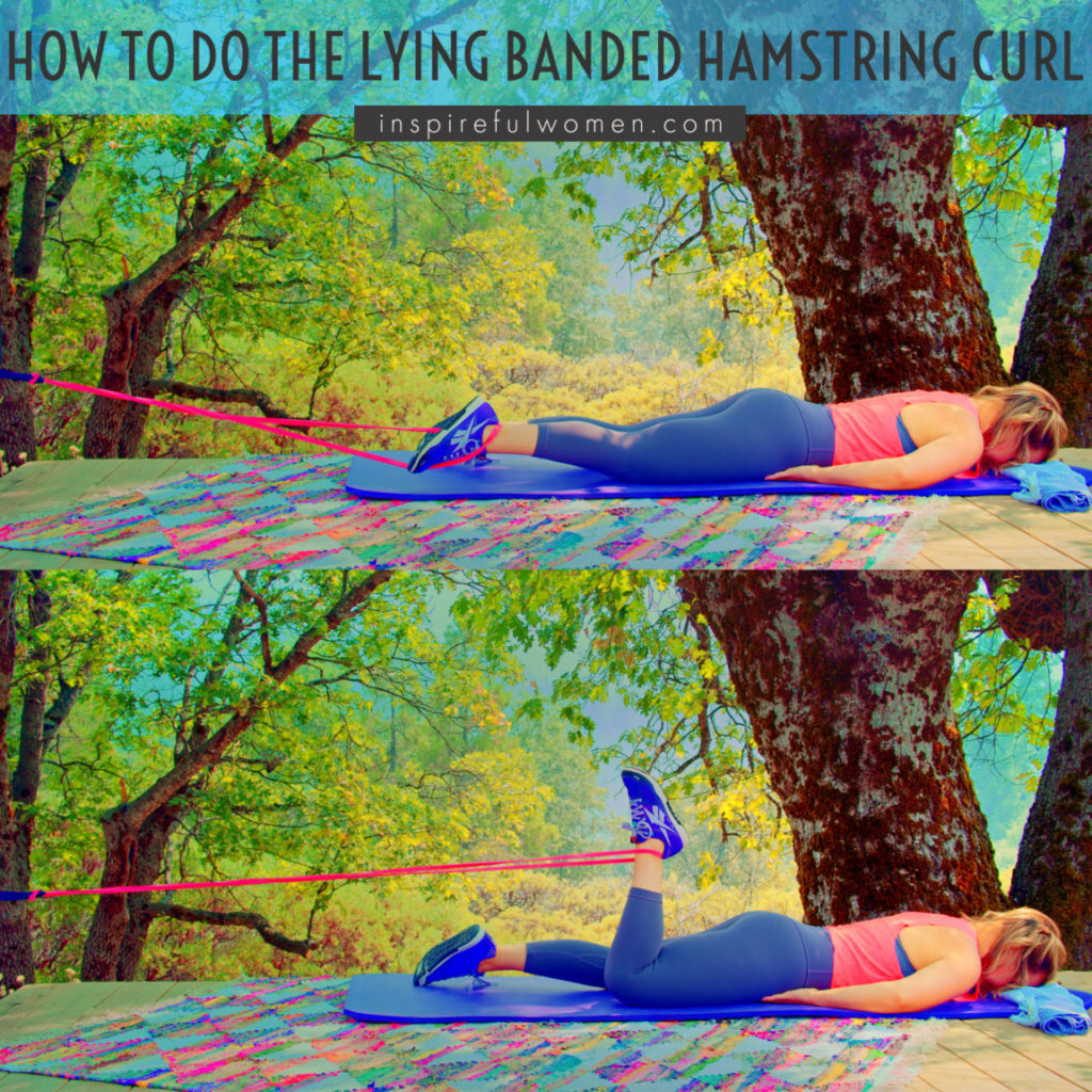 Band Lying Hamstring Curl - Inspireful Women
