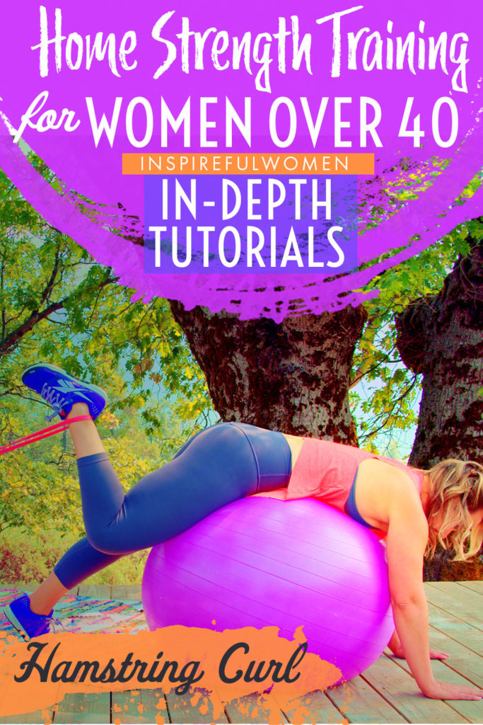 Band Lying Hamstring Curl - Inspireful Women