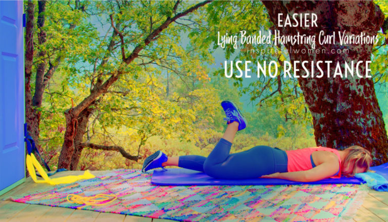 Band Lying Hamstring Curl - Inspireful Women