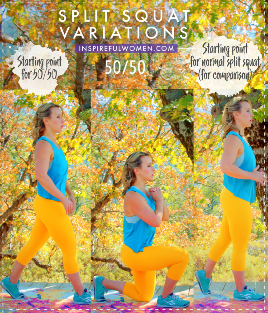 Bodyweight Split Squats - Inspireful Women