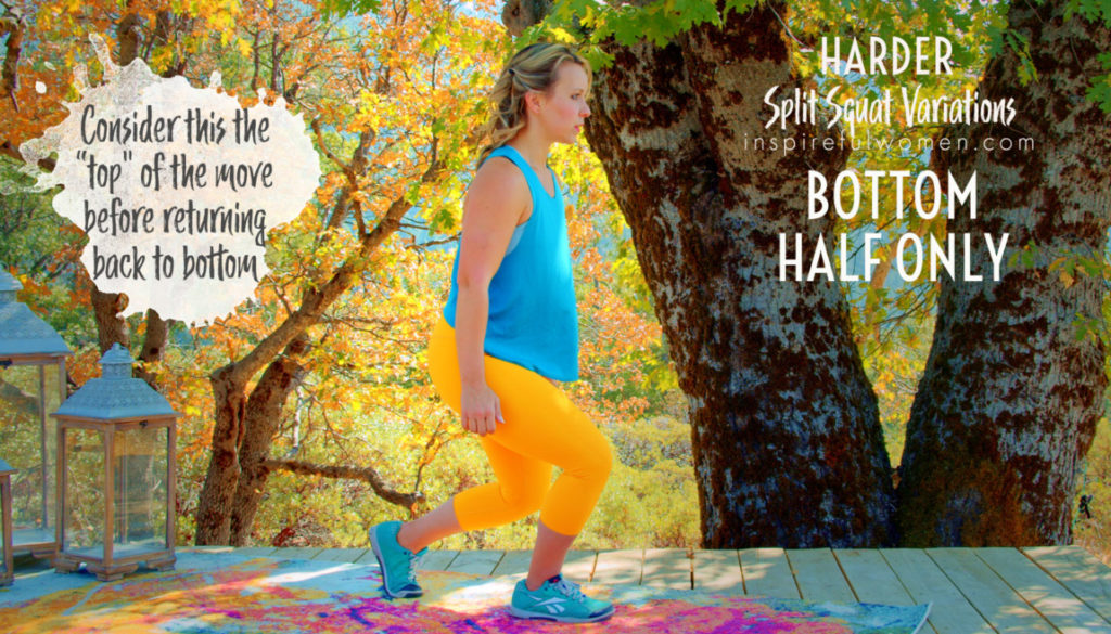 Bodyweight Split Squats - Inspireful Women