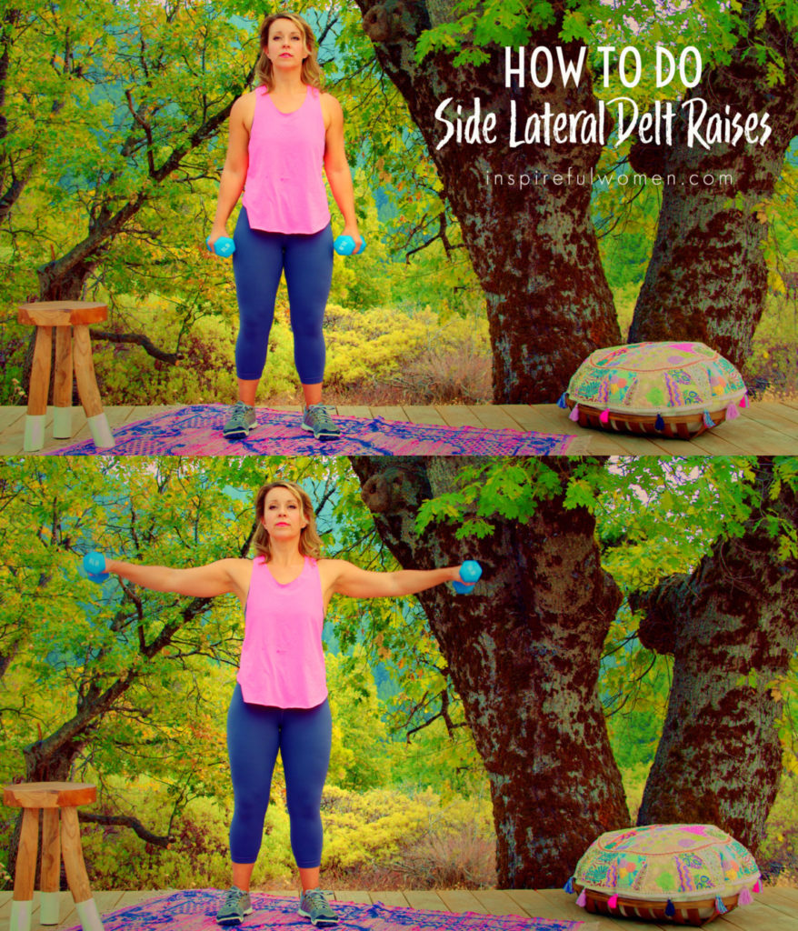 Side Lateral Delt Raises - Inspireful Women