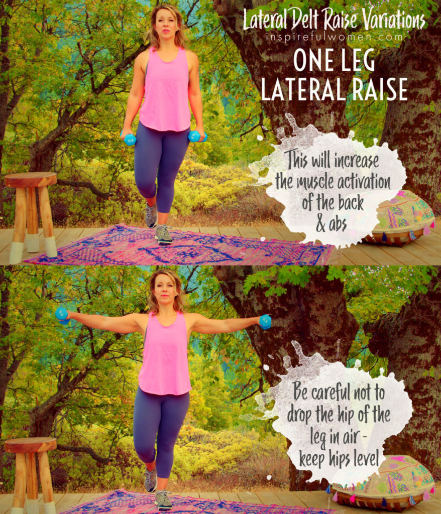 Side Lateral Delt Raises - Inspireful Women