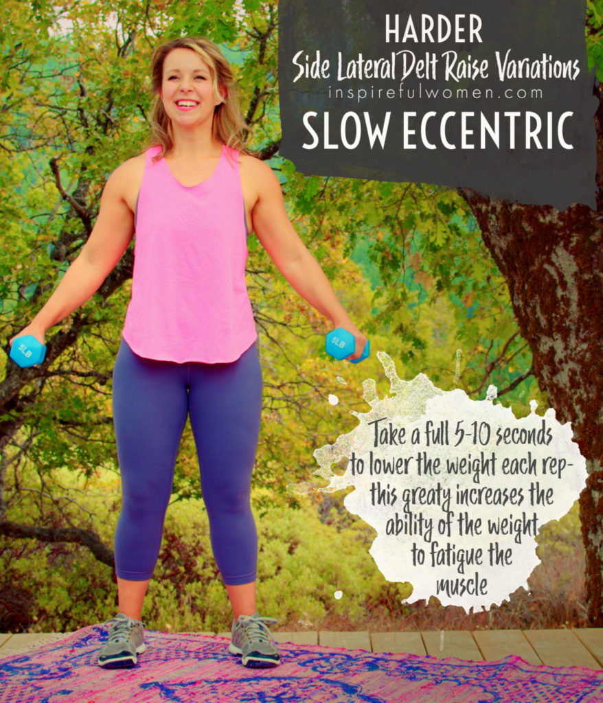 Side Lateral Delt Raises - Inspireful Women