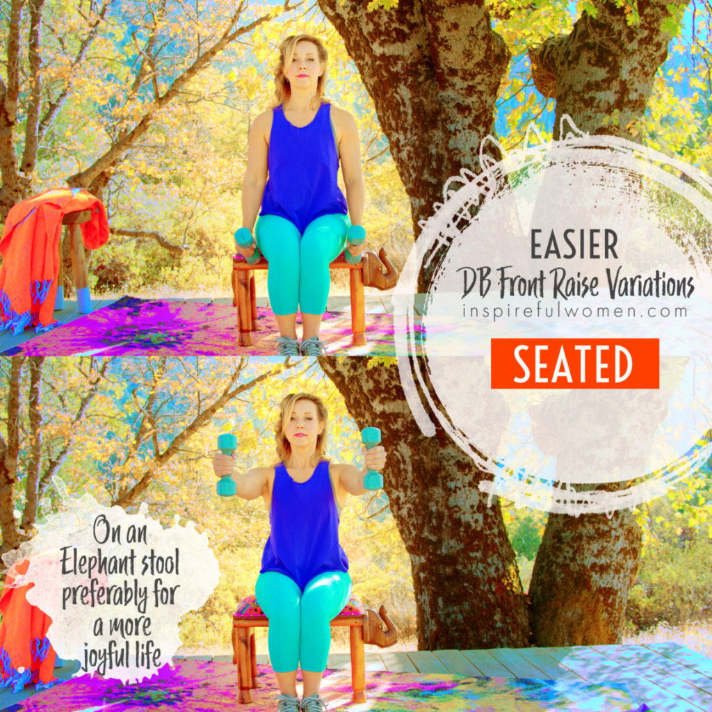 Dumbbell Front Delt Raise - Inspireful Women