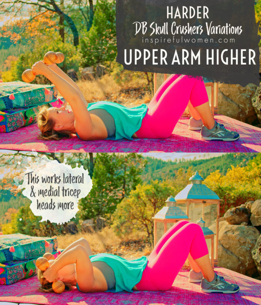 Dumbbell Skull Crushers - Inspireful Women