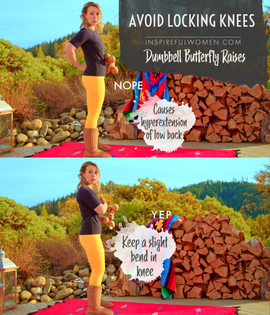 Dumbbell Butterfly Raises - Inspireful Women