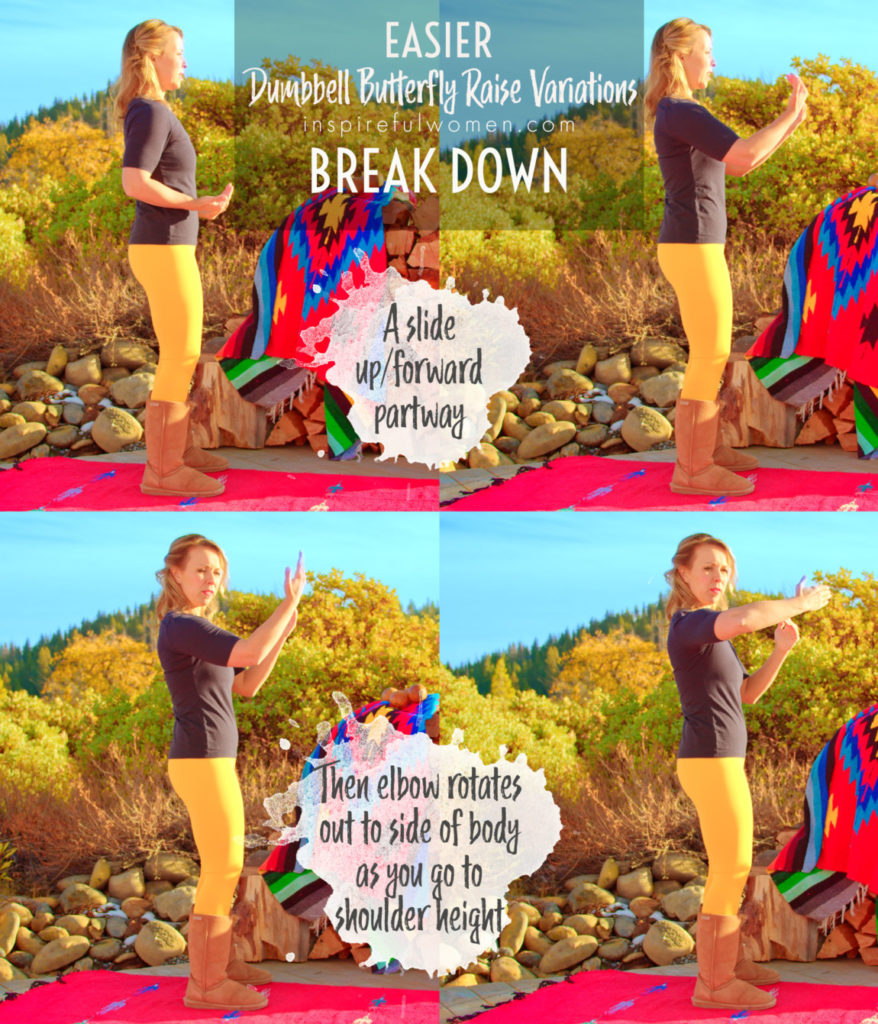 Dumbbell Butterfly Raises - Inspireful Women