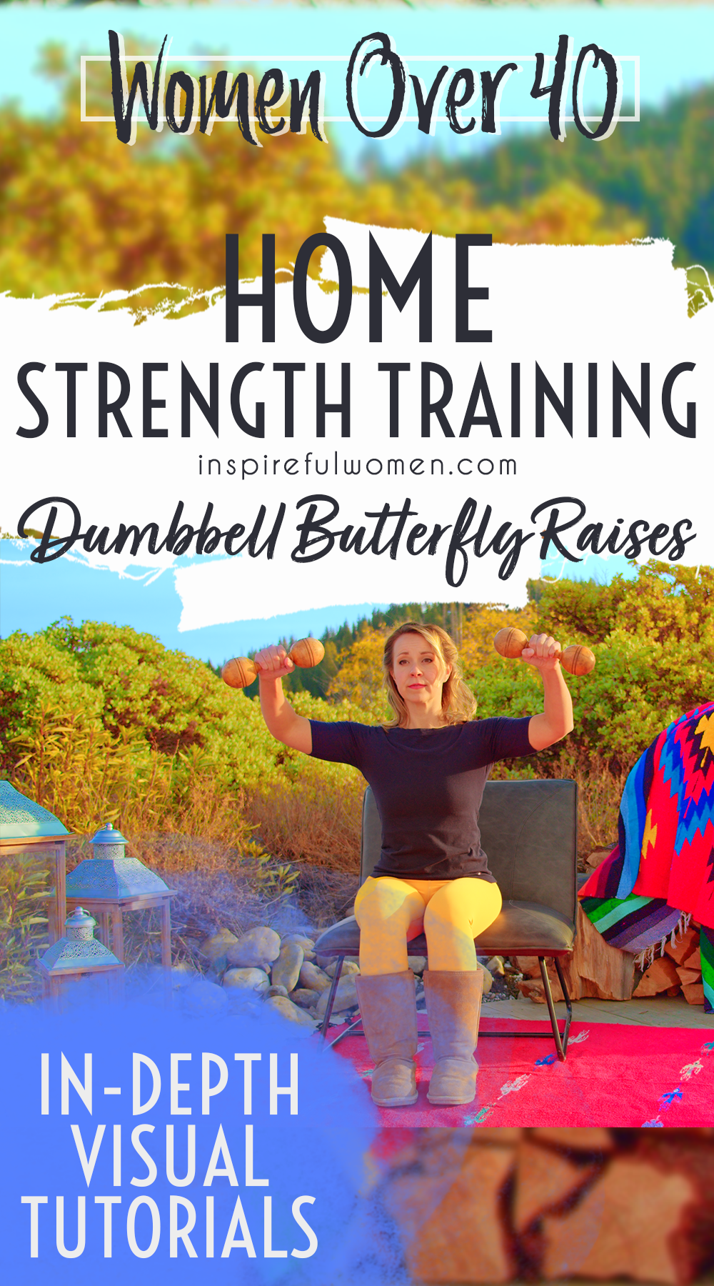 Dumbbell Butterfly Raises - Inspireful Women