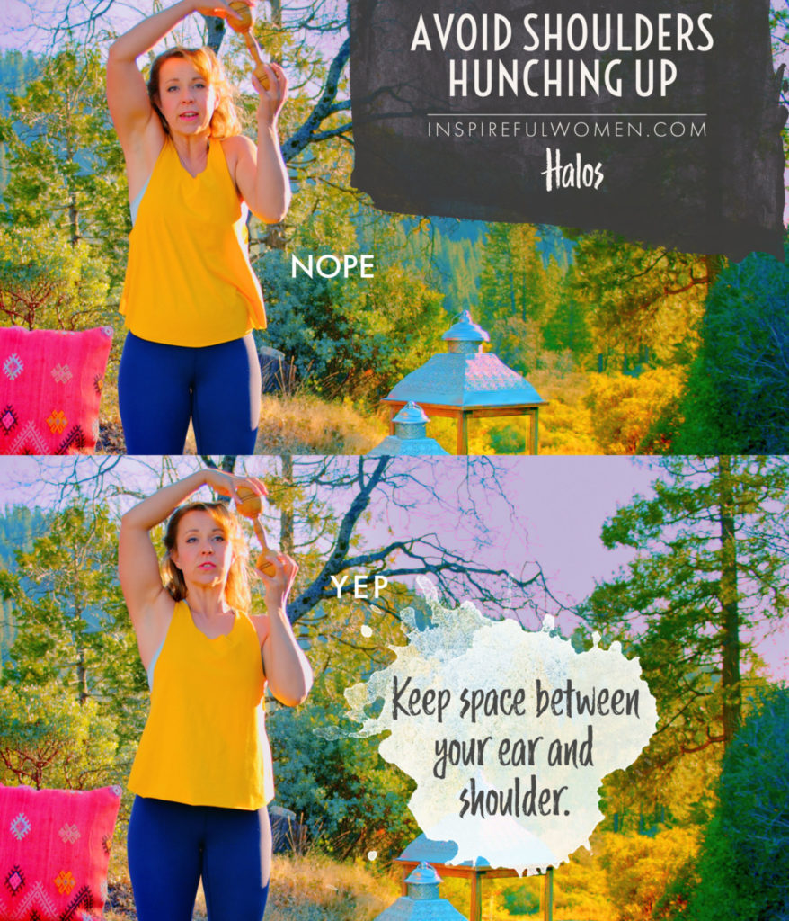 Dumbbell Halos Shoulder Exercise - Inspireful Women