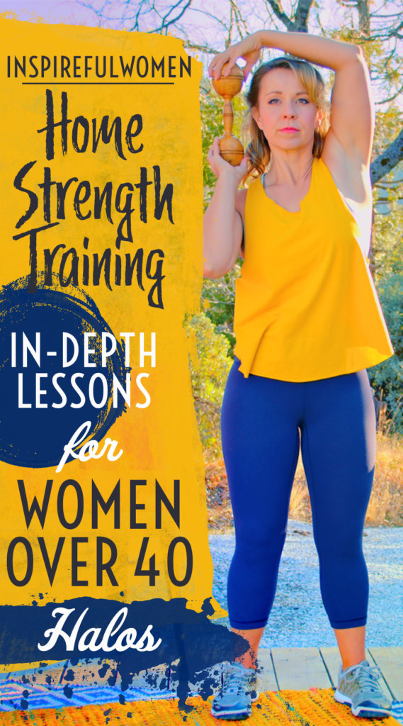 Dumbbell Halos Shoulder Exercise - Inspireful Women