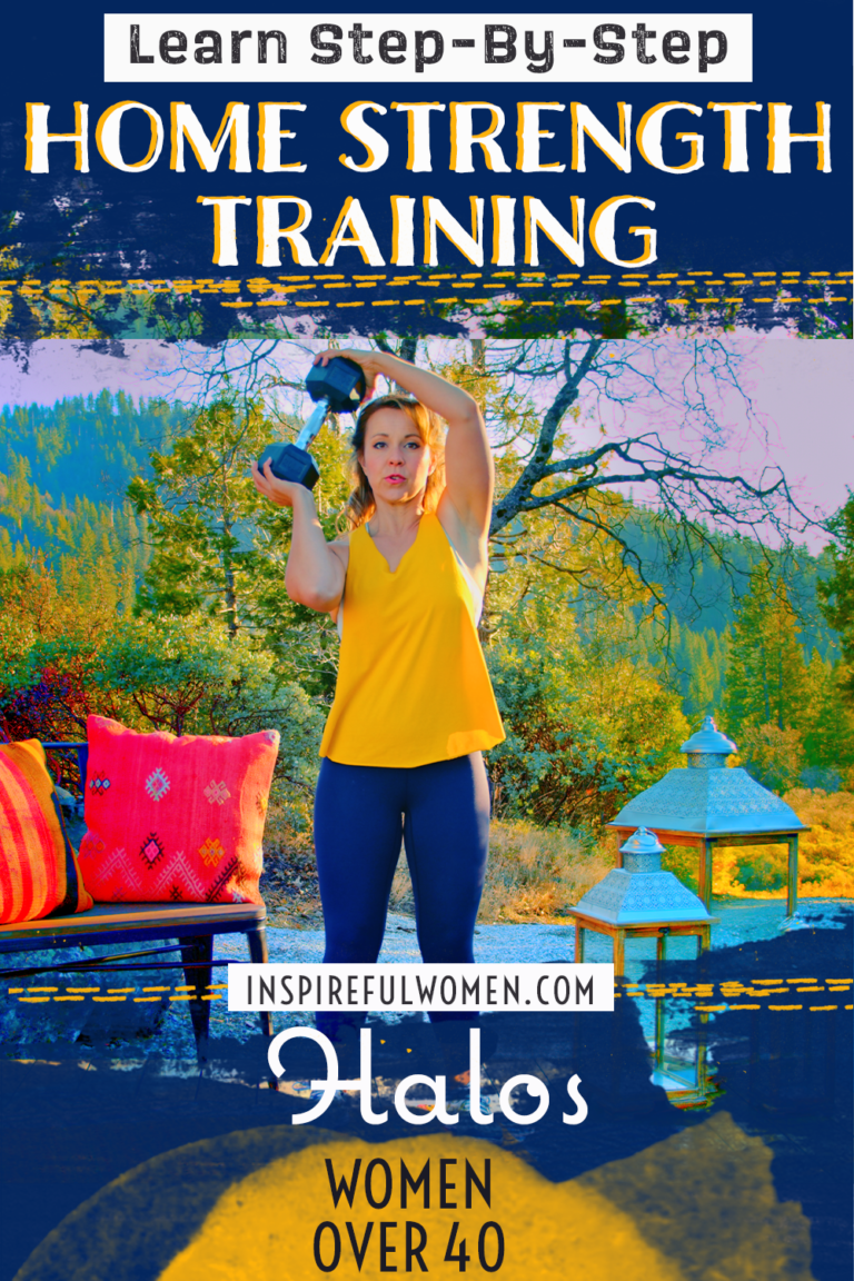 Dumbbell Halos Shoulder Exercise - Inspireful Women