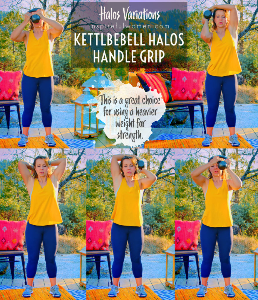 Dumbbell Halos Shoulder Exercise - Inspireful Women