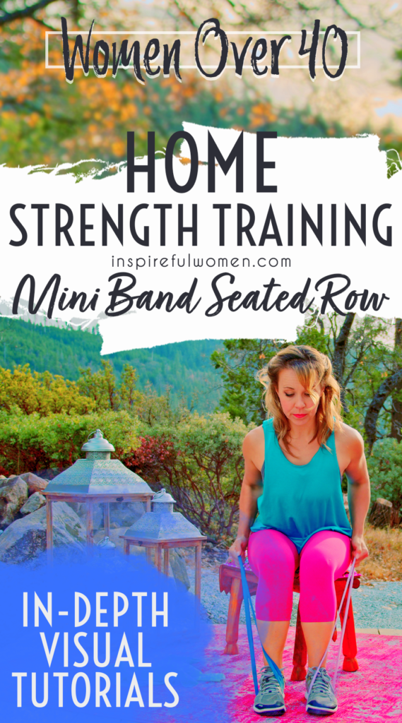 Seated Bent Over Band Row - Inspireful Women