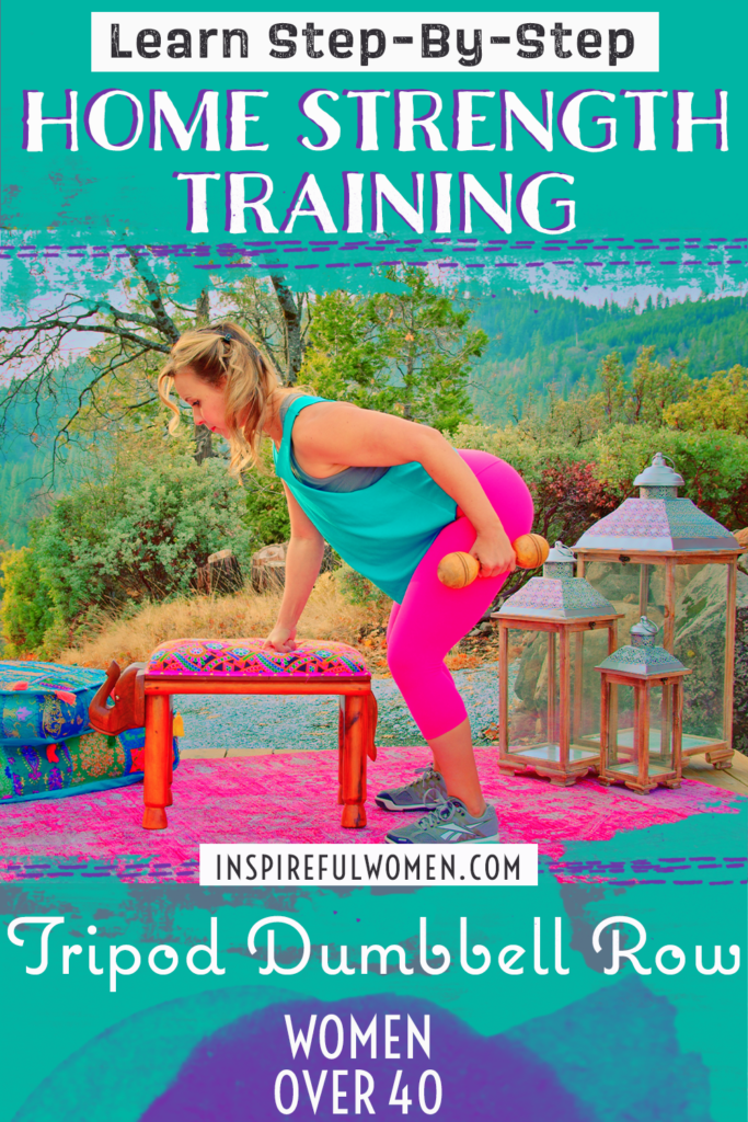 Bent Over Dumbbell Row - Inspireful Women