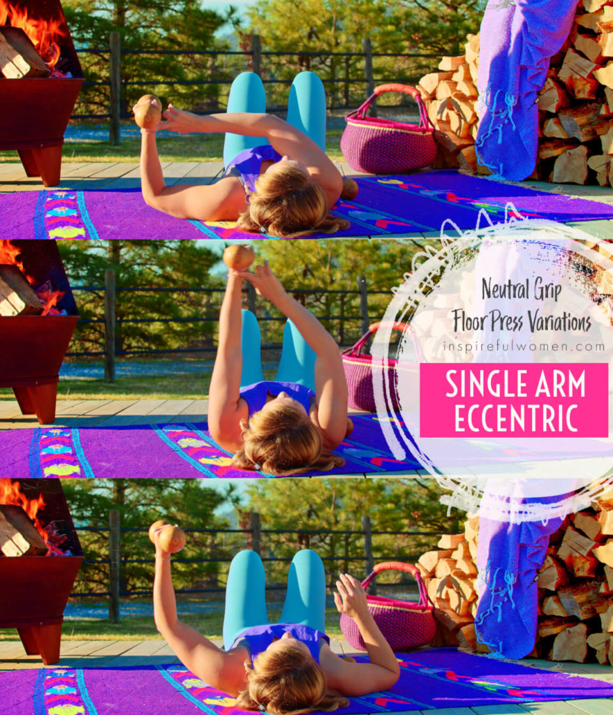 Neutral Grip Floor Chest Press - Inspireful Women