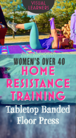 Tabletop Band Floor Chest Press - Inspireful Women