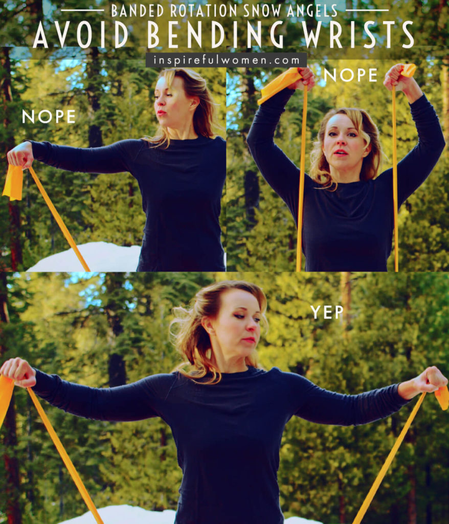 Band Rotation Snow Angel - Inspireful Women