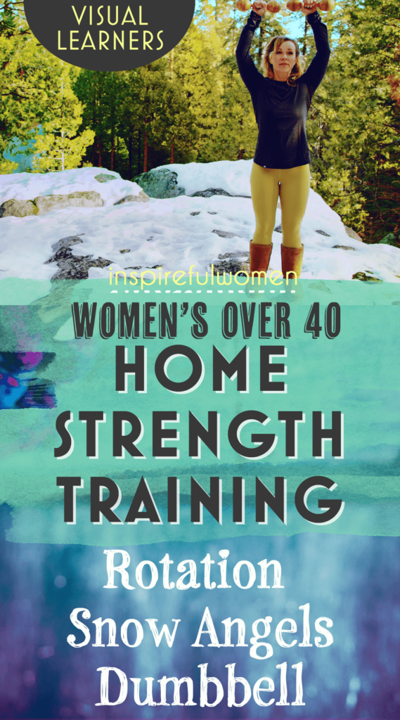 Rotation Snow Angels – Dumbbell - Inspireful Women