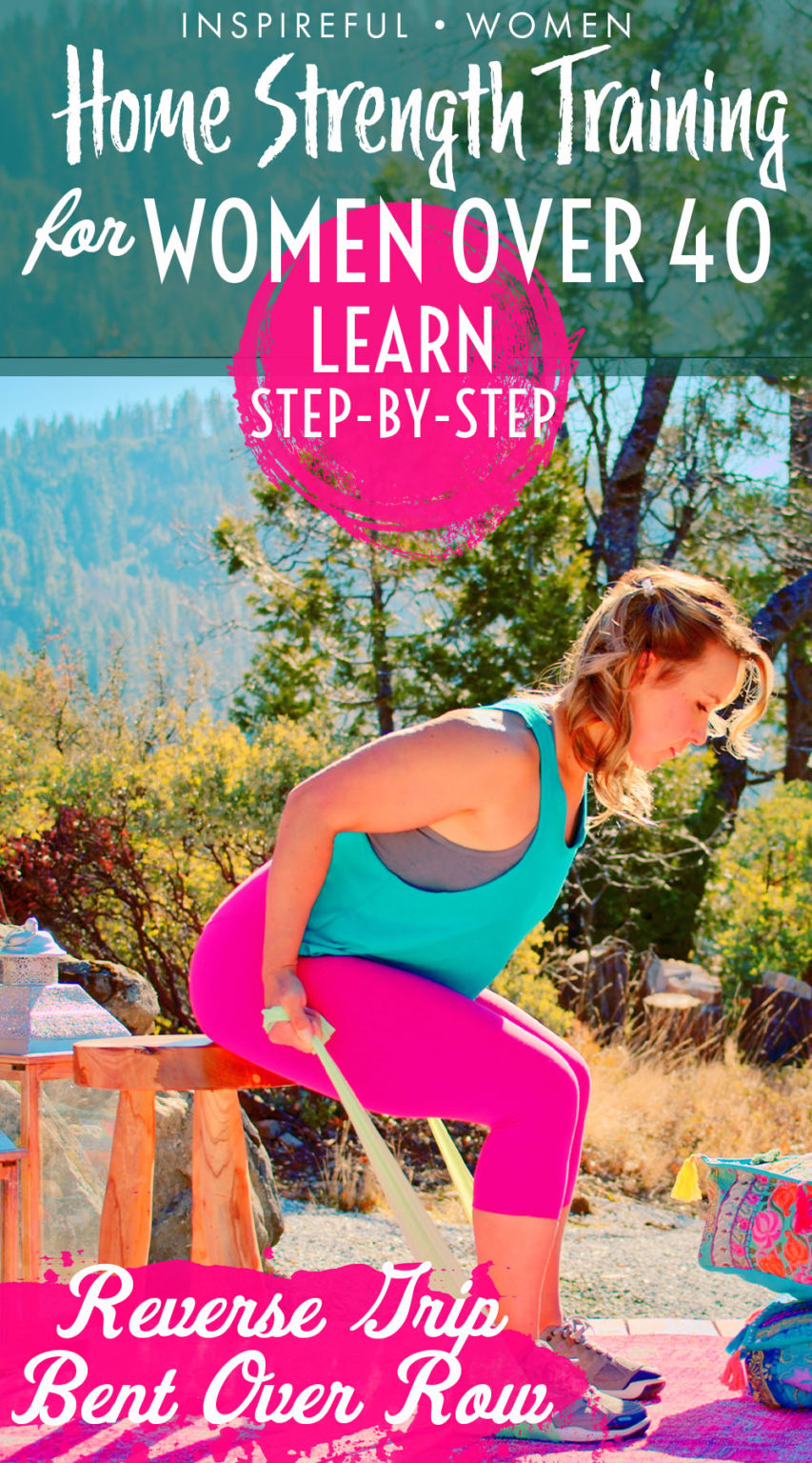 Reverse Grip Bent Over Dumbbell Row - Inspireful Women