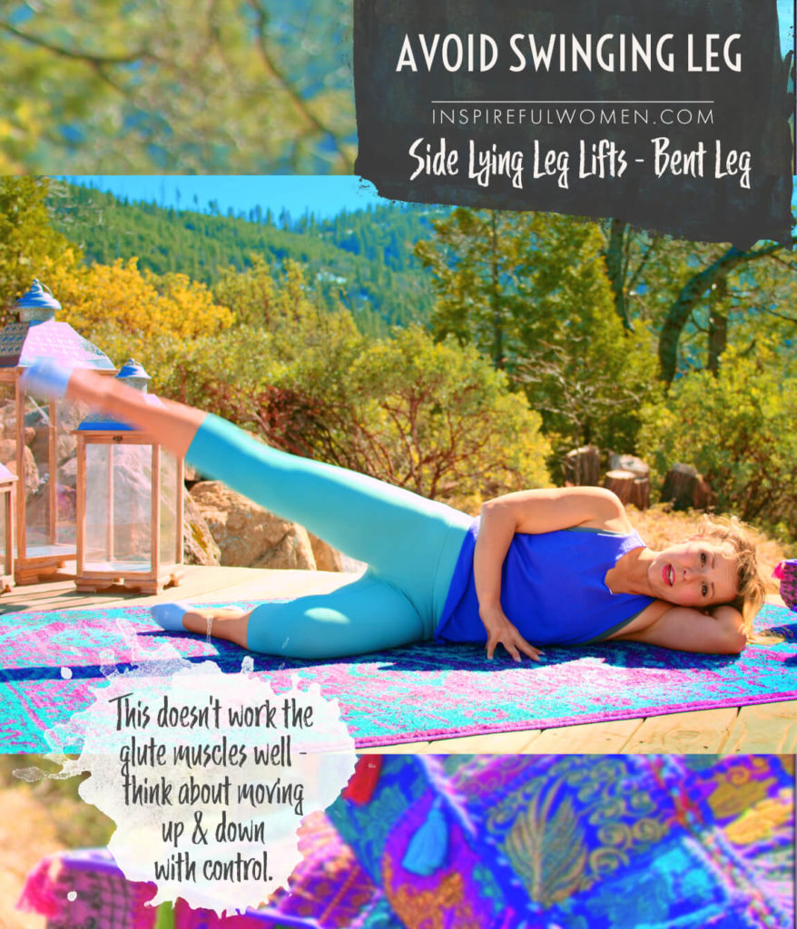 Side Lying Leg Lifts – Bent Leg - Inspireful Women