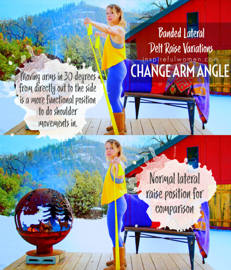 Resistance Band Lateral Raise - Inspireful Women