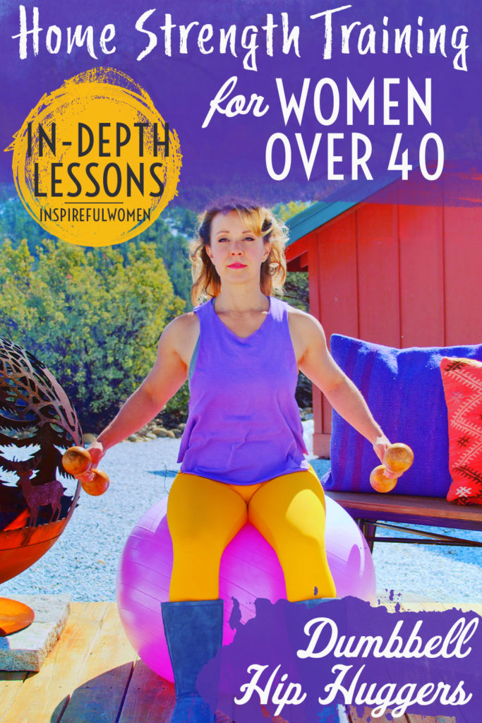 Dumbbell Rear Delt Hip Hugger - Inspireful Women