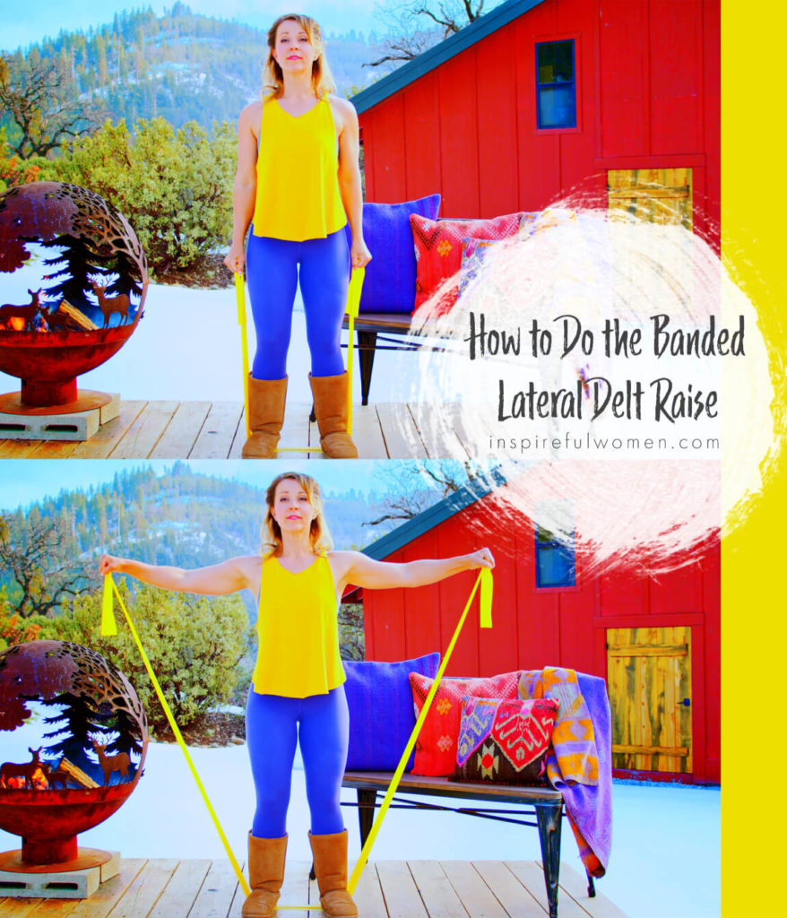 Resistance Band Lateral Raise - Inspireful Women