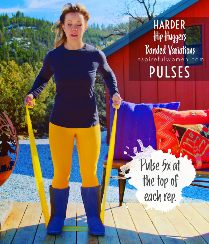 Band Rear Delt Hip Hugger - Inspireful Women