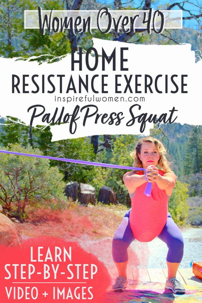Squat Pallof Press - Inspireful Women