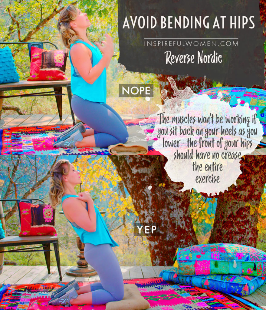 Reverse Nordic Quad Exercise - Inspireful Women
