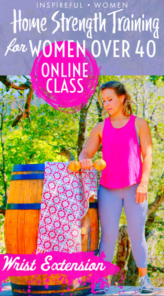 Dumbbell Wrist Extension - Inspireful Women