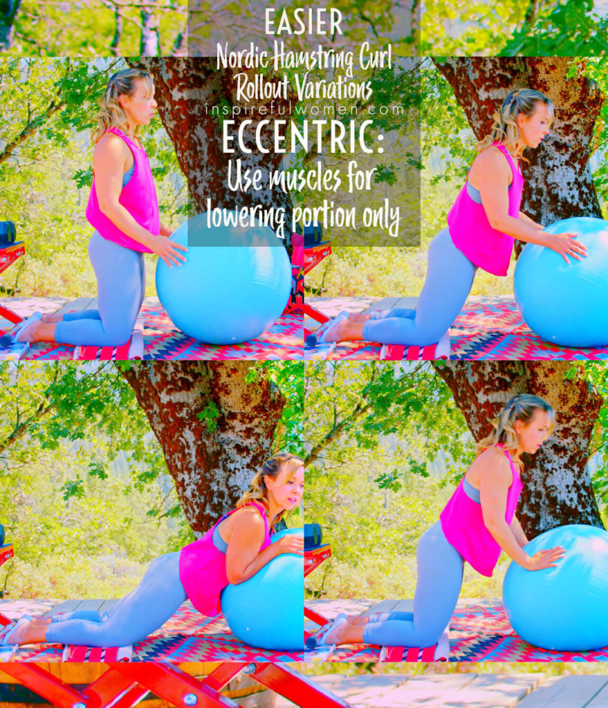 Nordic Hamstring Curl Ball Rollout - Inspireful Women