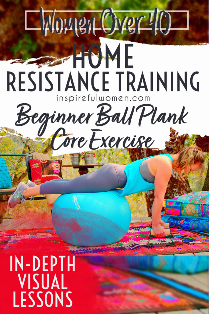 Stability Ball Plank - Inspireful Women