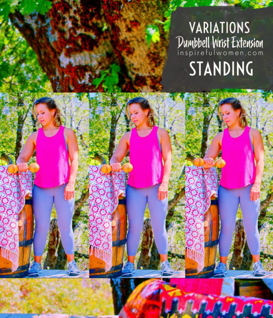 Dumbbell Wrist Extension - Inspireful Women