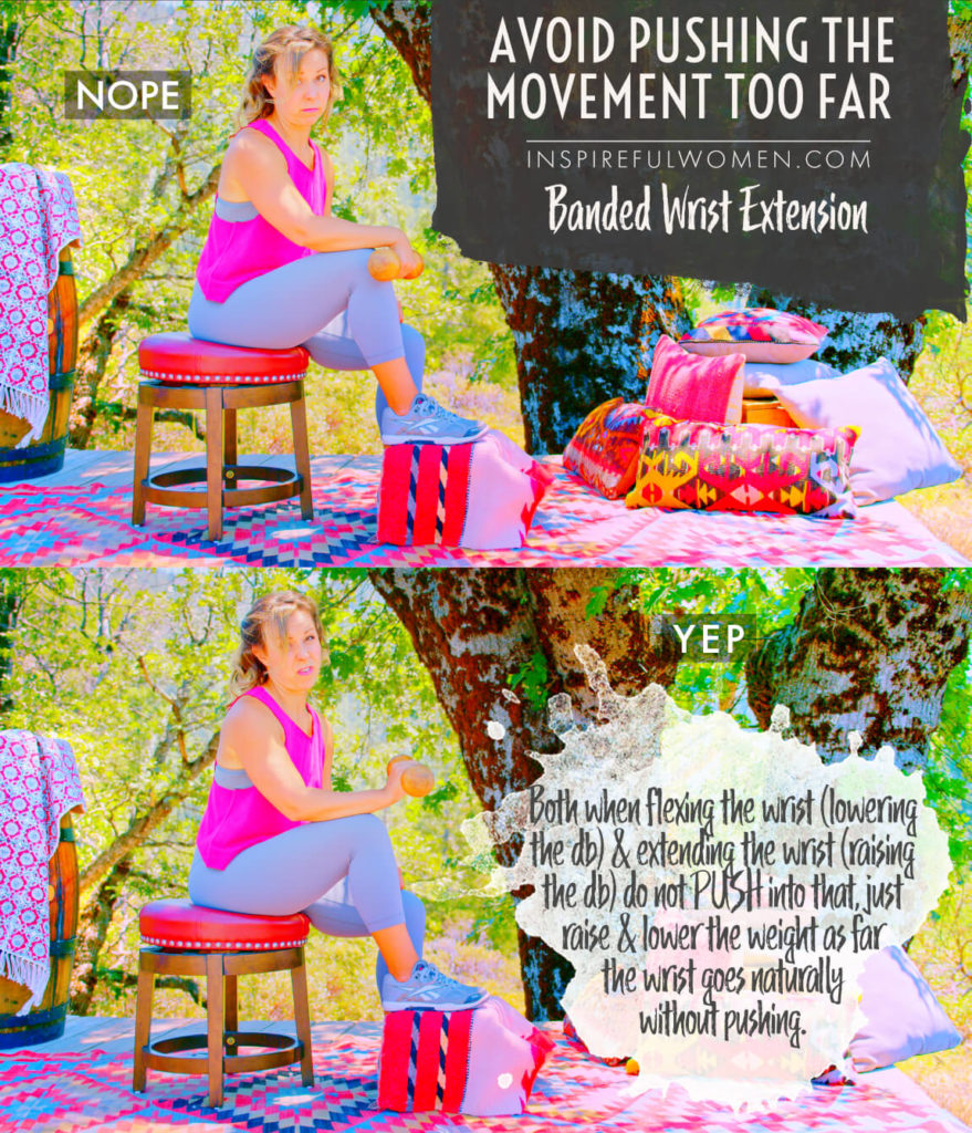 Resistance Band Wrist Extension - Inspireful Women