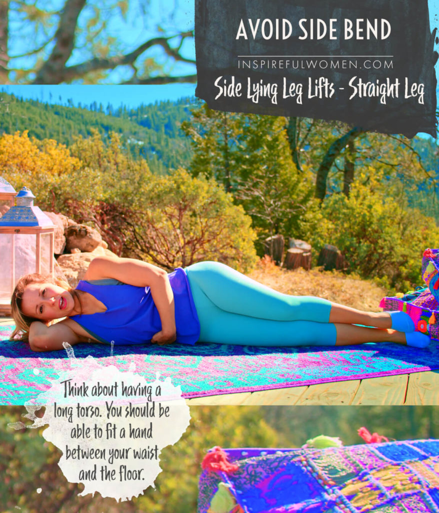 Side-Lying Leg Lifts – Straight Leg - Inspireful Women