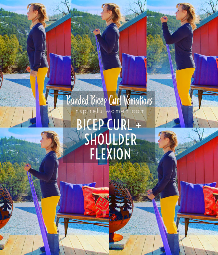 Band Bicep Curl - Inspireful Women
