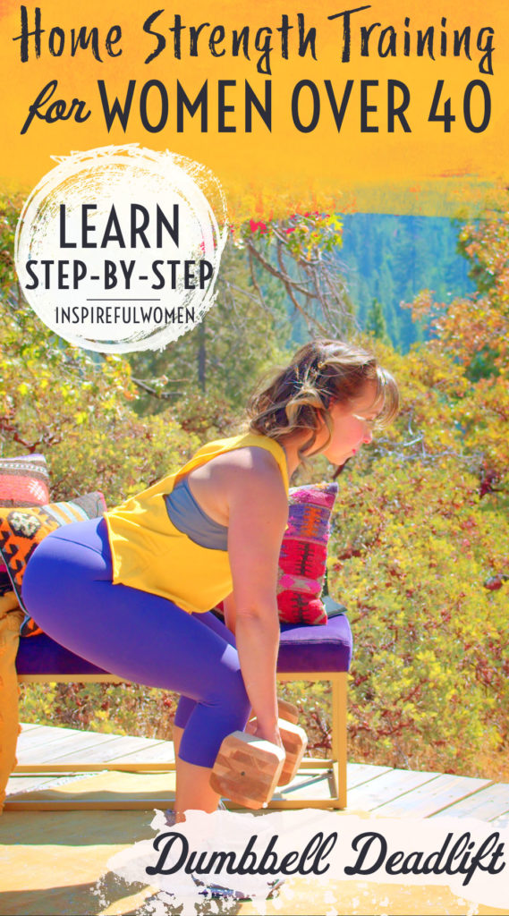 Dumbbell Deadlift at Home - Inspireful Women