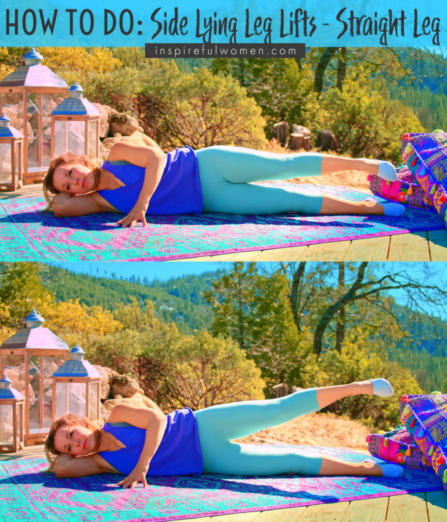 Side-Lying Leg Lifts – Straight Leg - Inspireful Women