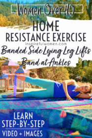 Band Side Lying Leg Lifts - Inspireful Women