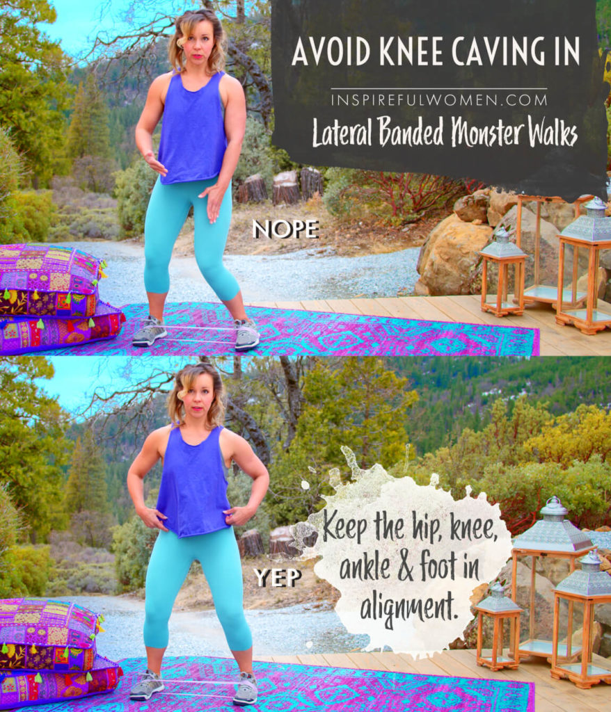 Side Mini Band Monster Walks - Inspireful Women