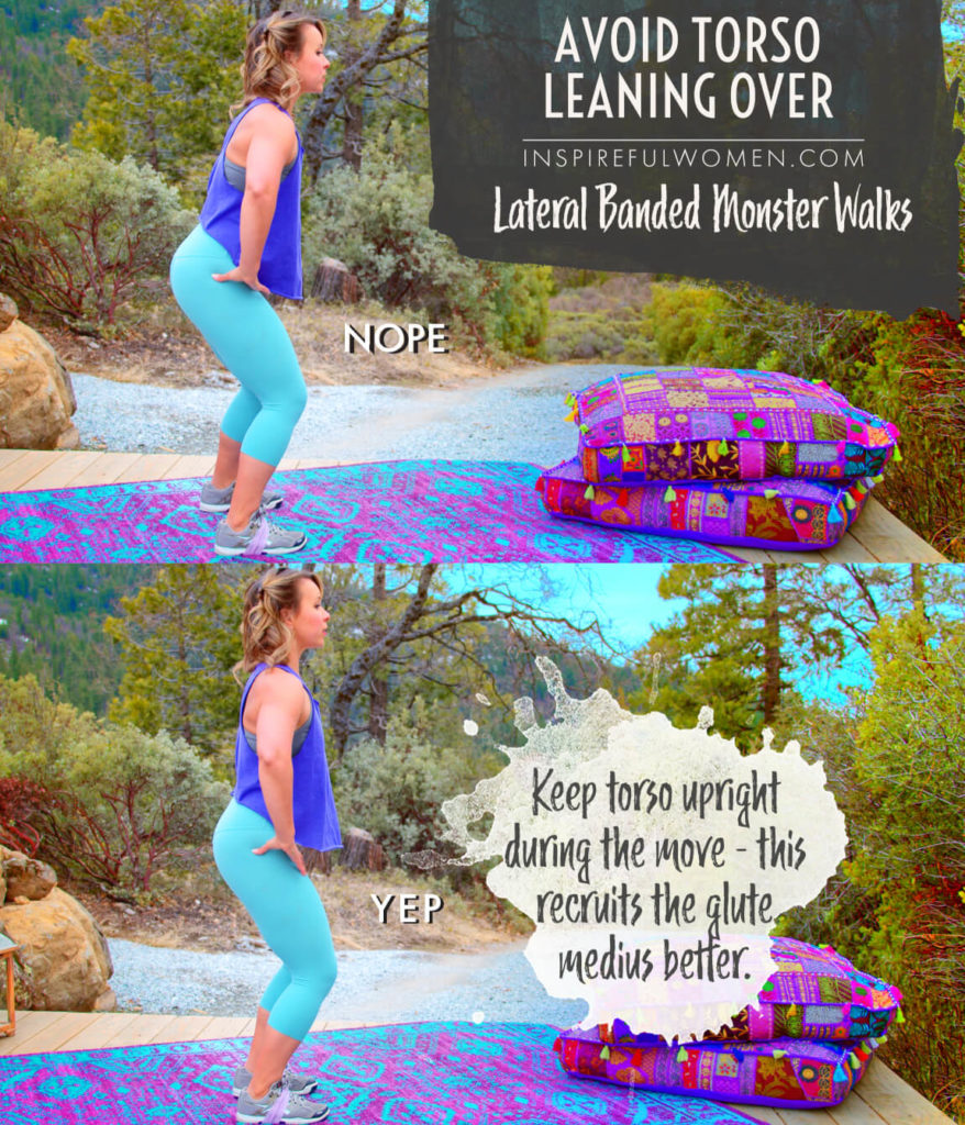 Side Mini Band Monster Walks - Inspireful Women