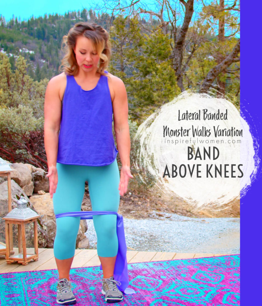 Side Mini Band Monster Walks - Inspireful Women