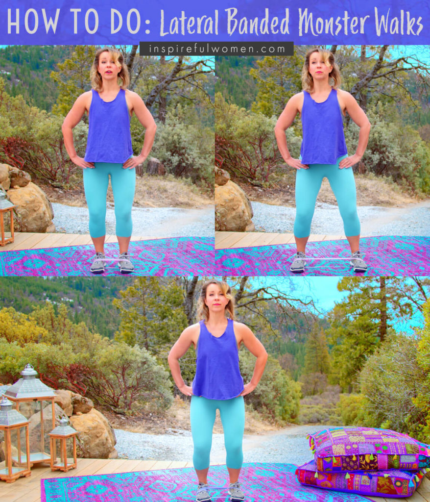 Side Mini Band Monster Walks - Inspireful Women