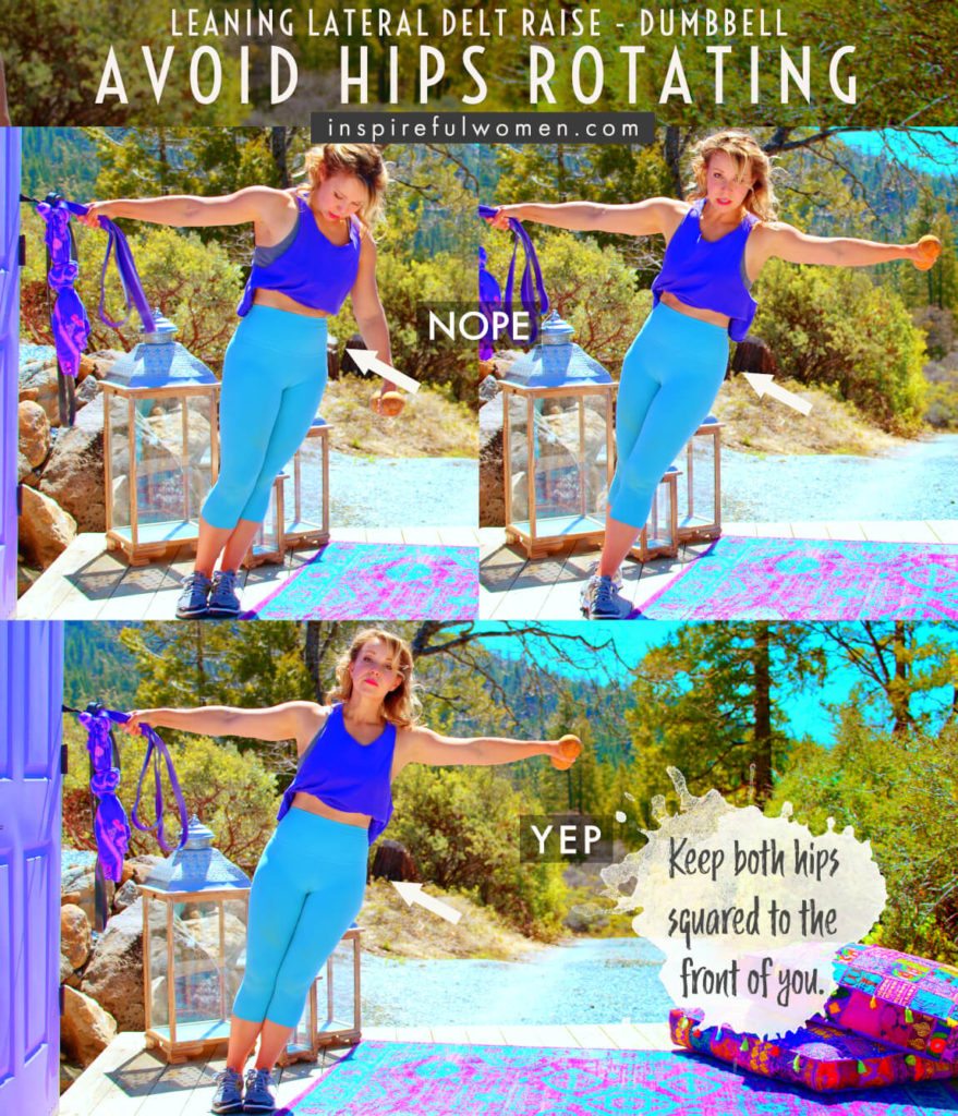 Egyptian Lateral Delt Raise - Inspireful Women