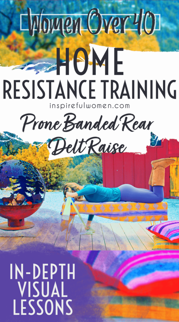 Band Lying Rear Delt Raise - Inspireful Women