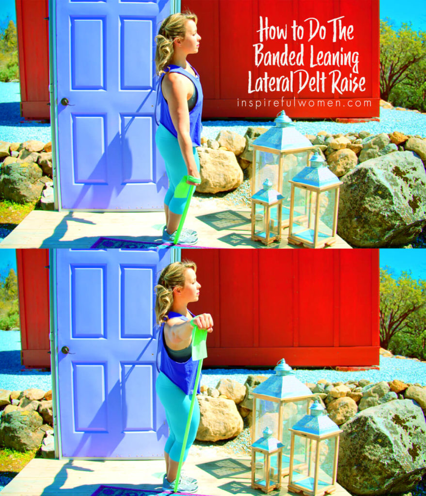 Egyptian Band Lateral Delt Raise - Inspireful Women