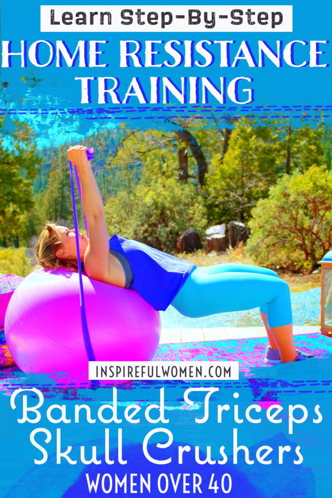 Band Tricep Skull Crusher - Inspireful Women