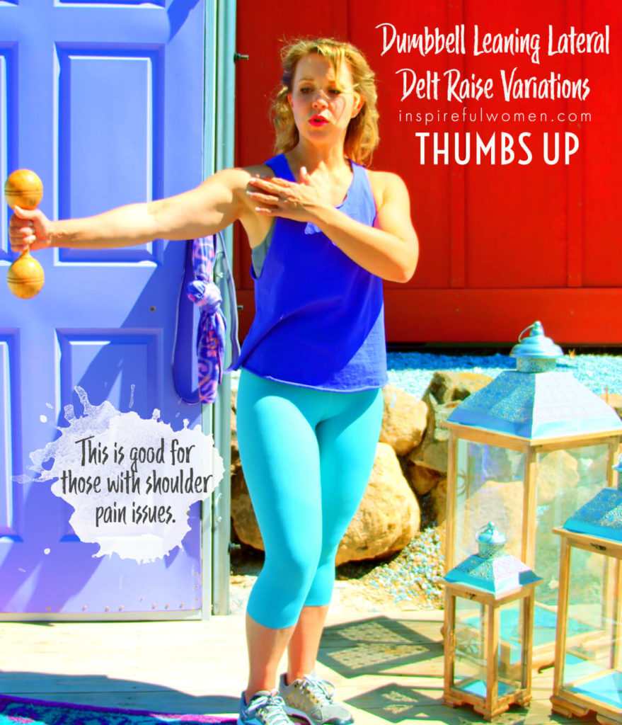 Egyptian Lateral Delt Raise - Inspireful Women